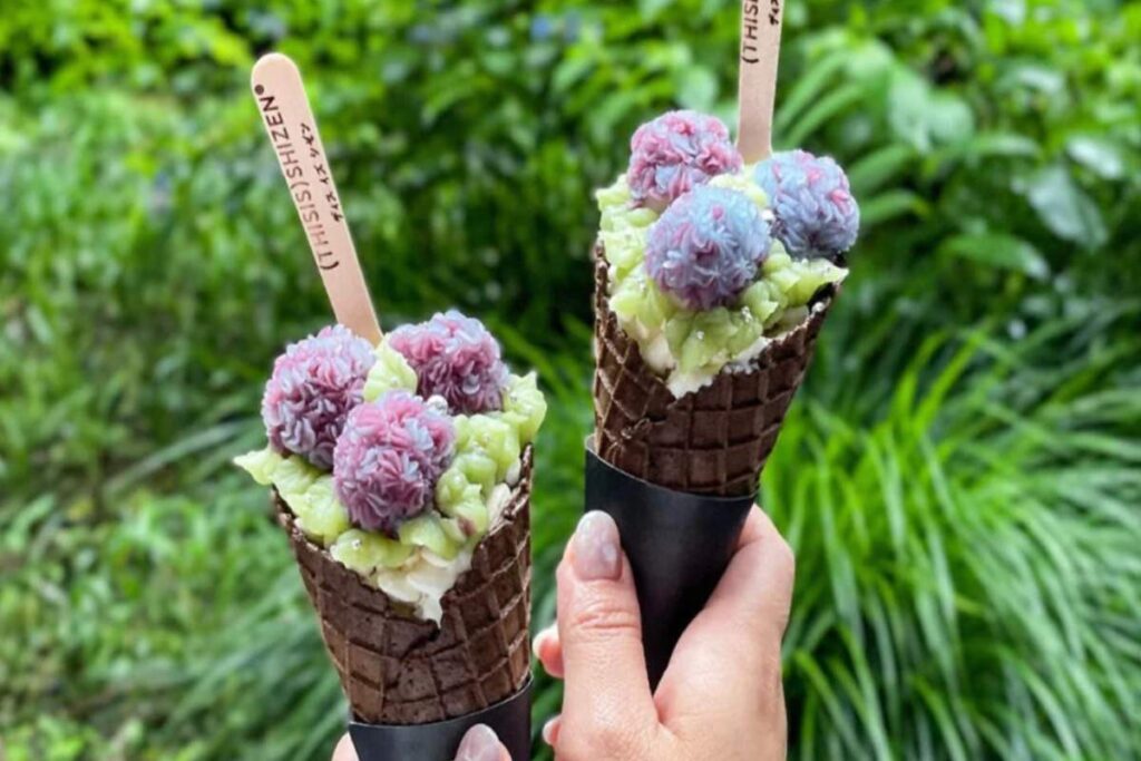 Los helados de flores más bellos de Kyoto | Invertour