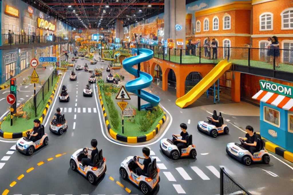Vroom Town: La experiencia de conducción infantil en Singapur | Invertour