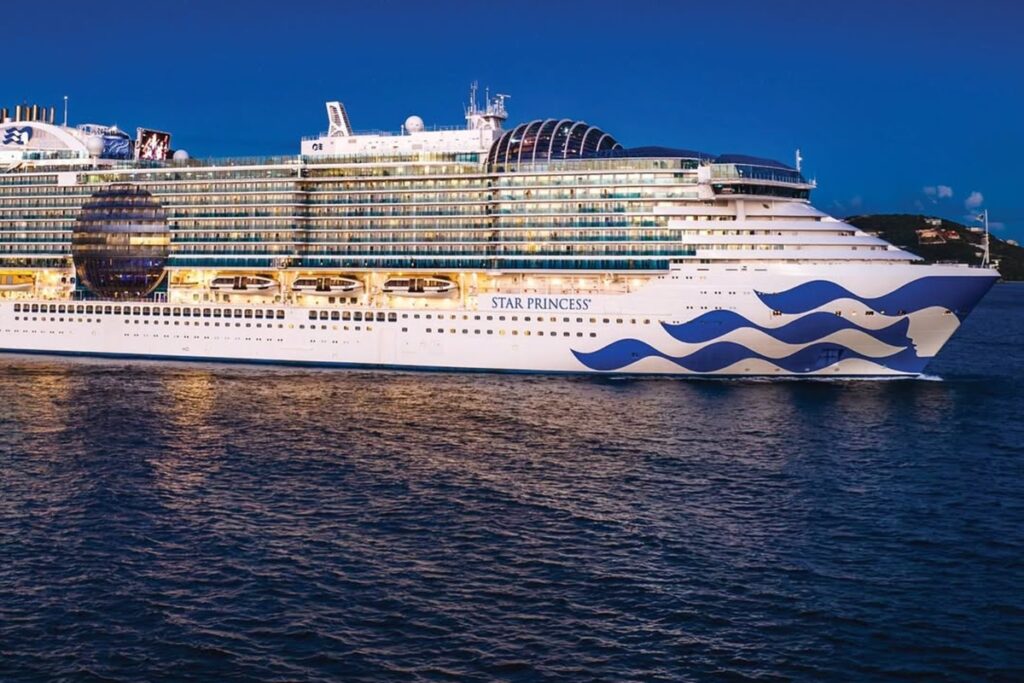 Princess Cruises celebra el viaje inaugural del Star Princess, su nuevo ...
